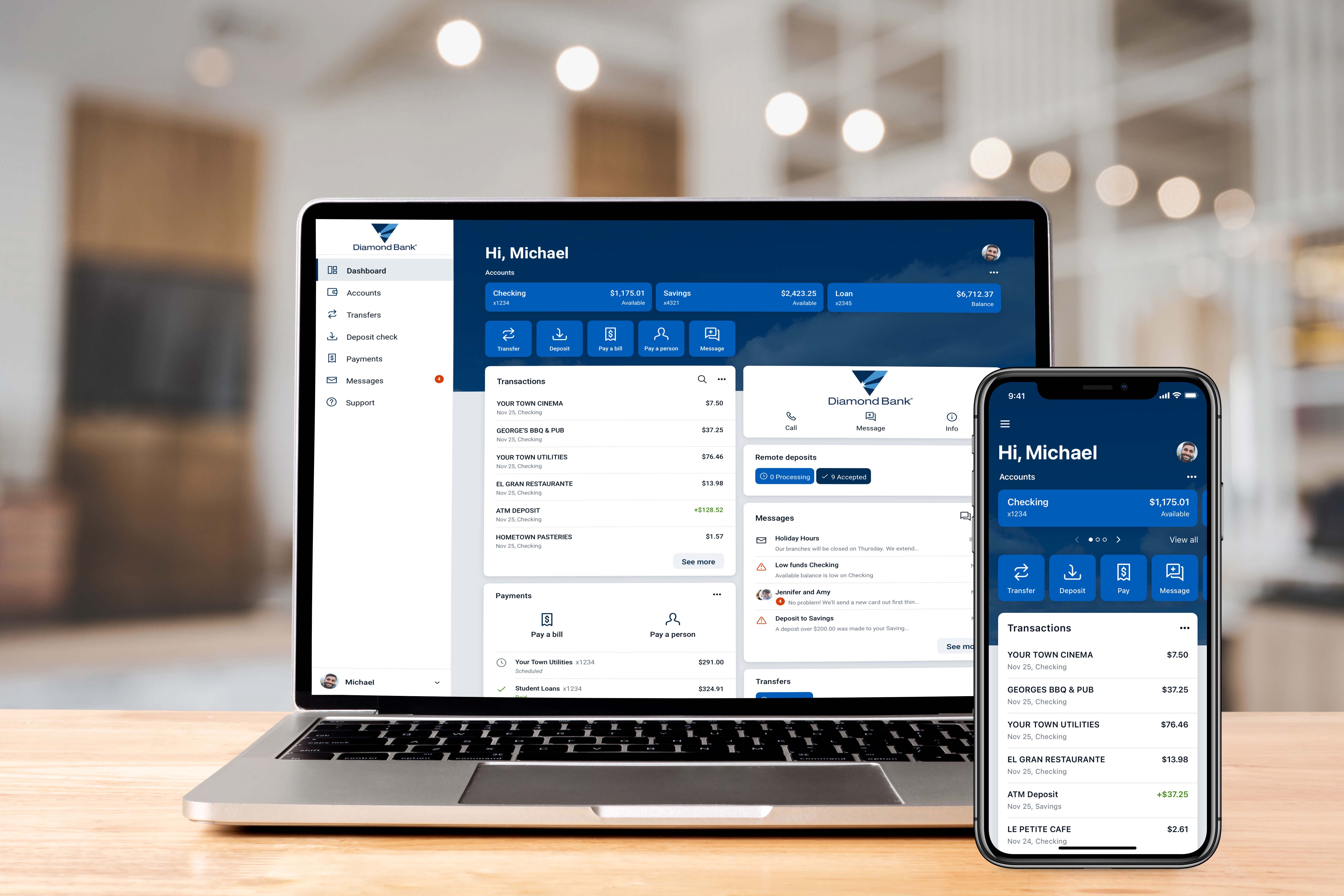 New Online Banking & Mobile App › Diamond Bank